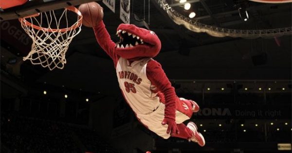 Raptors Mascot: What It Feels Like – North Pole Hoops