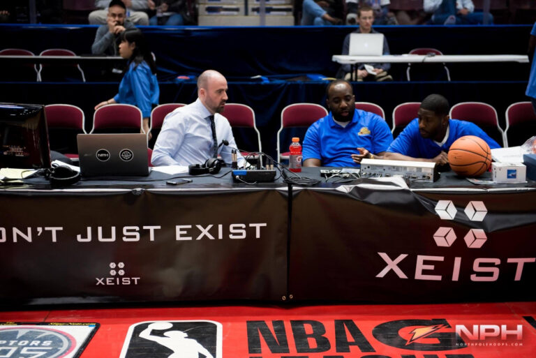 Live Broadcasting - North Pole Hoops