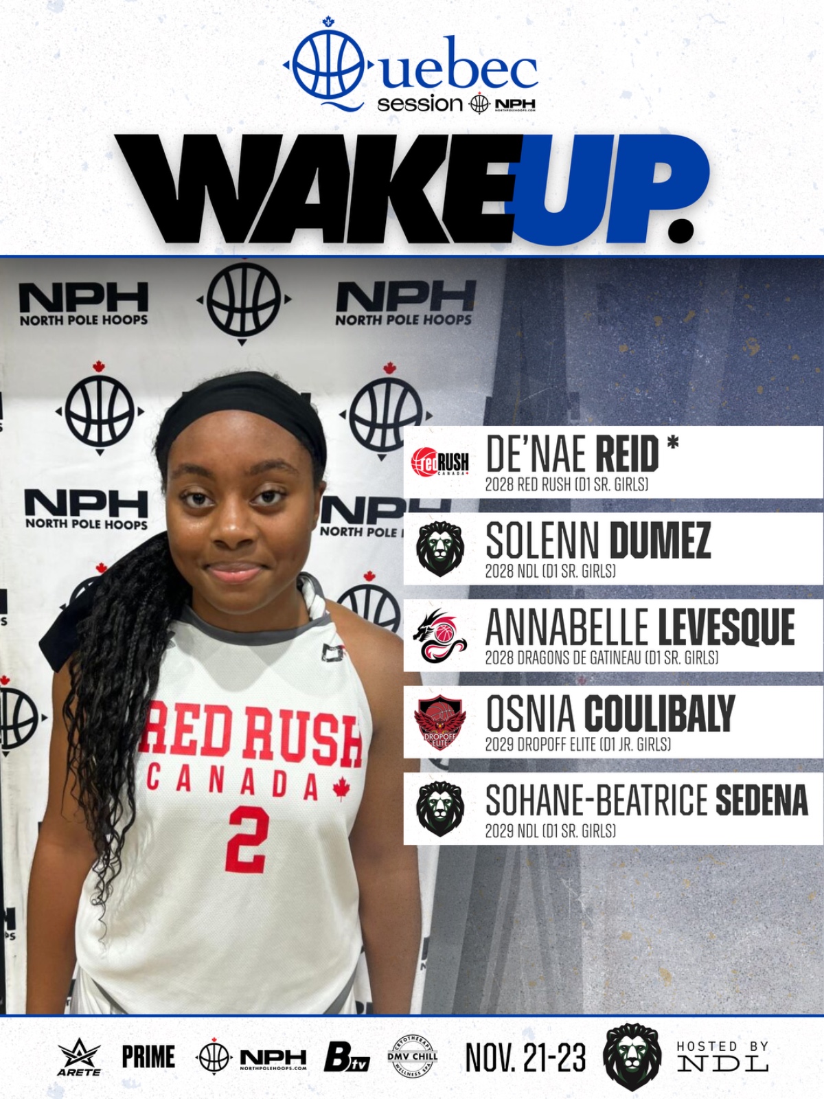 Girls Quebec Session Top Standouts - North Pole Hoops